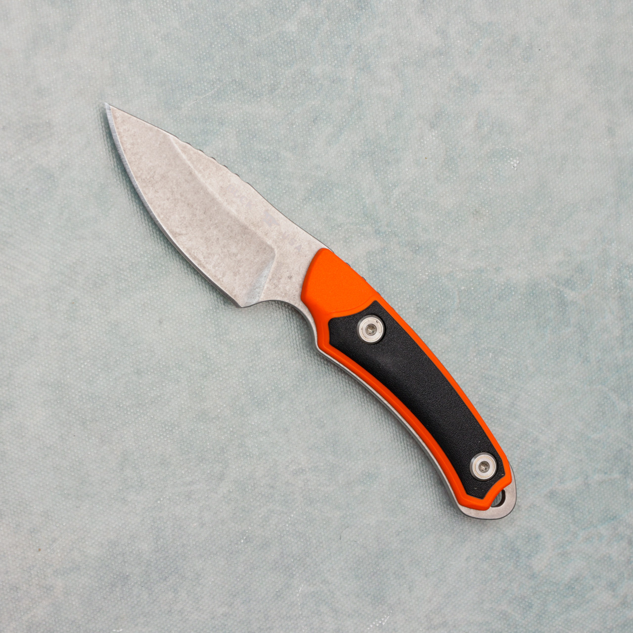 Buck 662 Alpha Scout Fixed Blade Orange GFN Handles w/ Versaflex Inlays ...