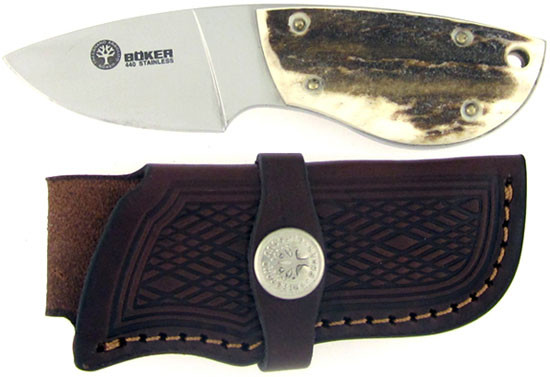 Boker Arbolito Small Caping Knife Stag 530H | American Edge Knives