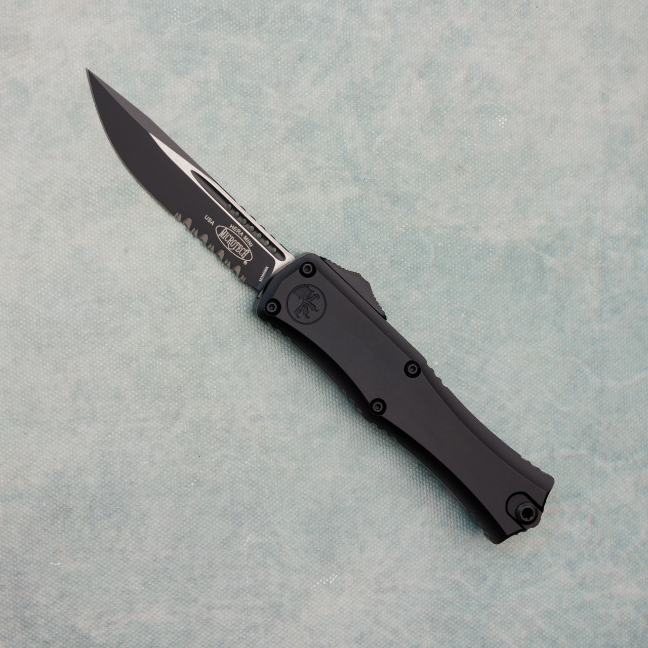 Microtech Hera II Mini S/E Tactical Partial Serrated 1703M-2T ...
