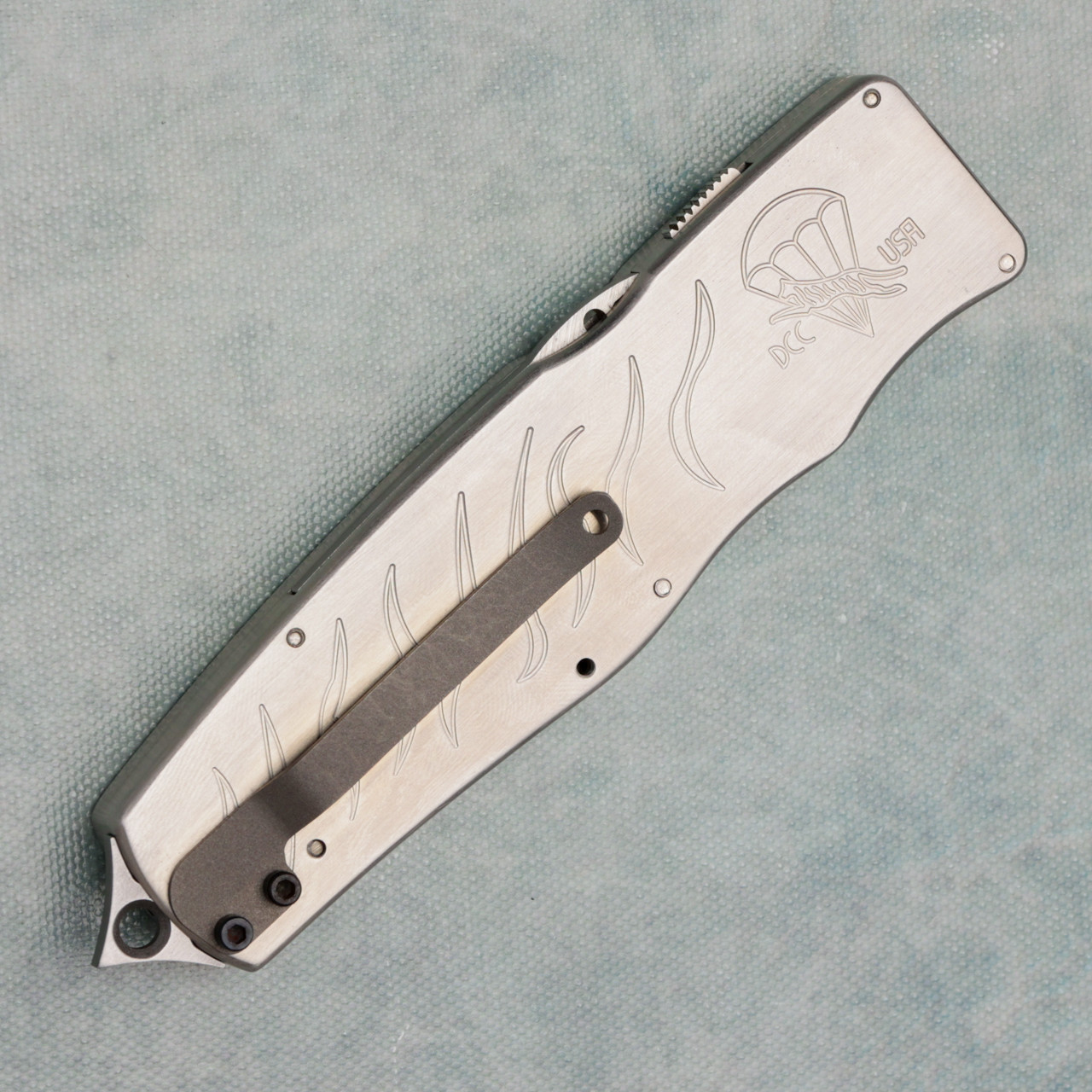 Dalton STC Safe To Carry OTF Auto Stainless Steel Handles Drop Point ...