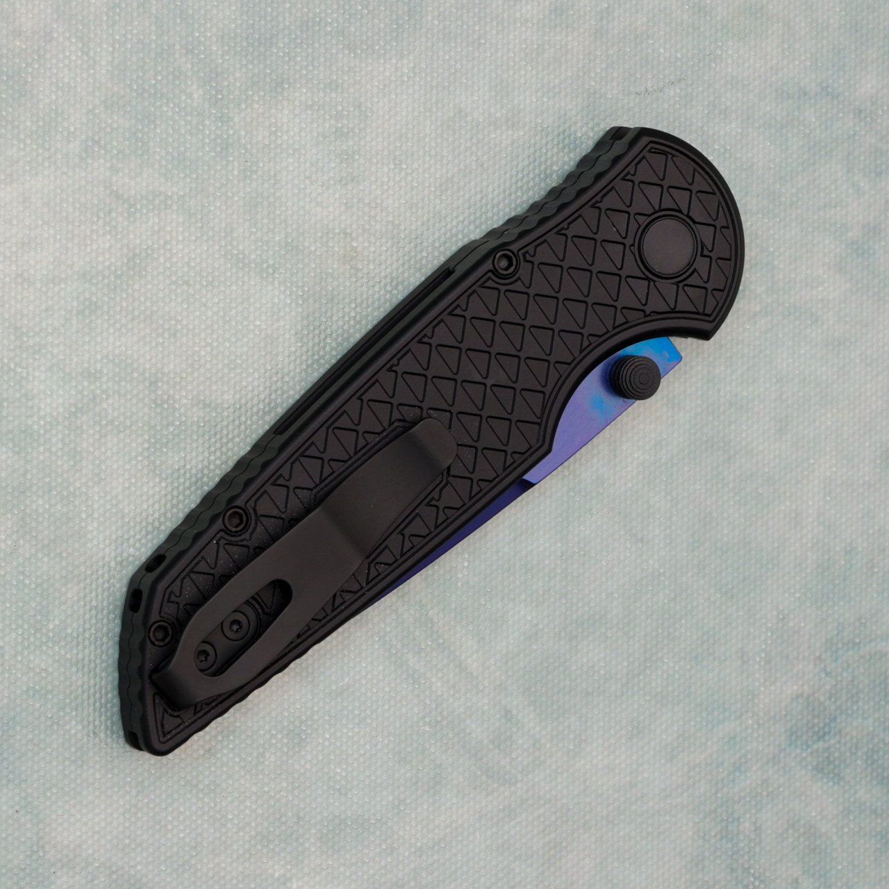 Pro-Tech TR-3 Integrity Button Lock Relic Textured Black Handle ...