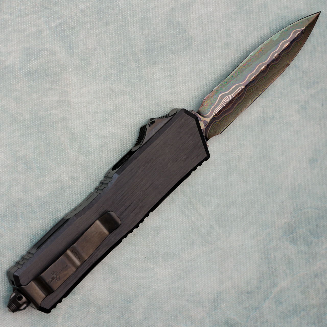 Marfione Custom Executive Scarab II D/E Hefted Black Alloy Handle Hot ...