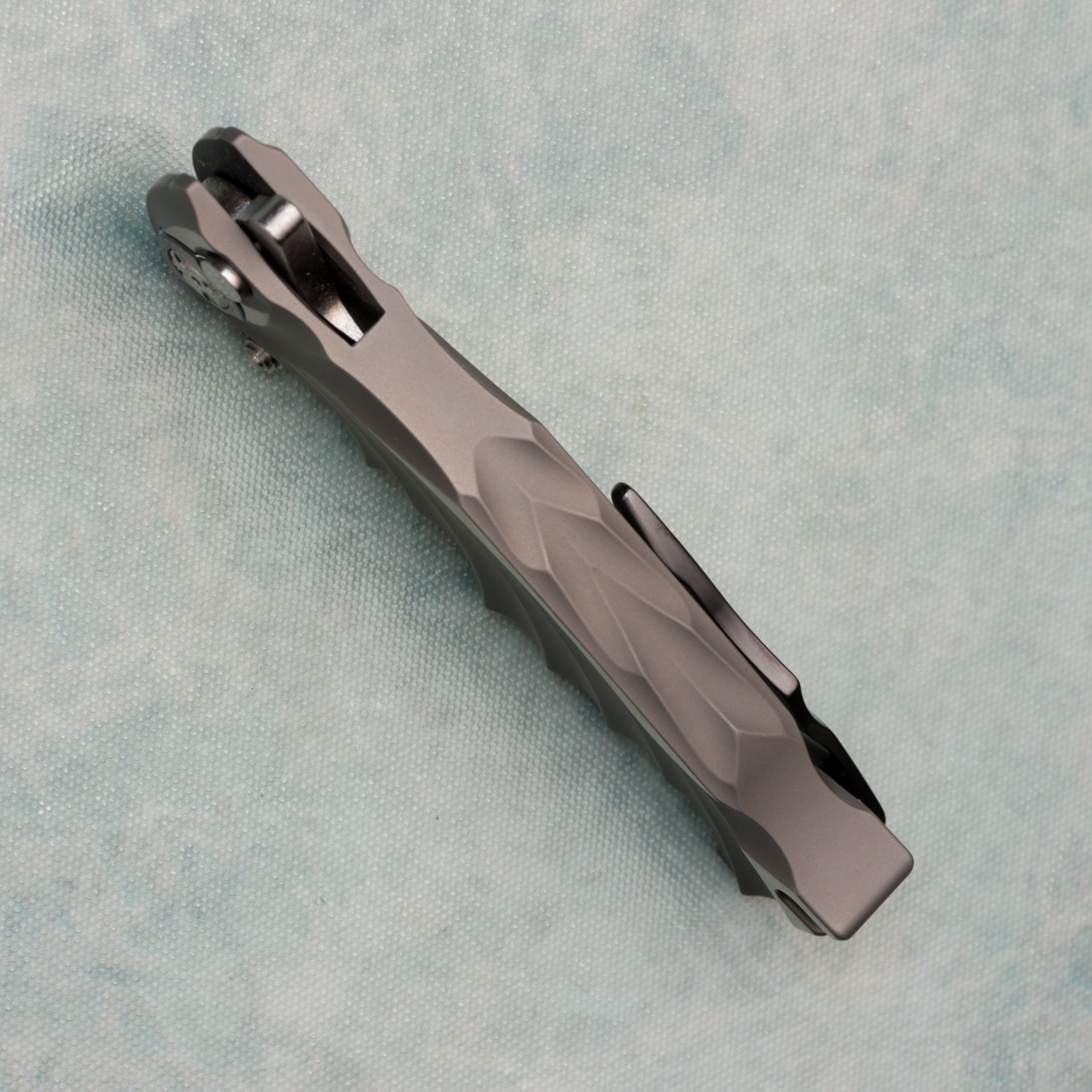Brian Tighe Custom Tighe Breaker Button Lock Flipper Titanium Integral ...