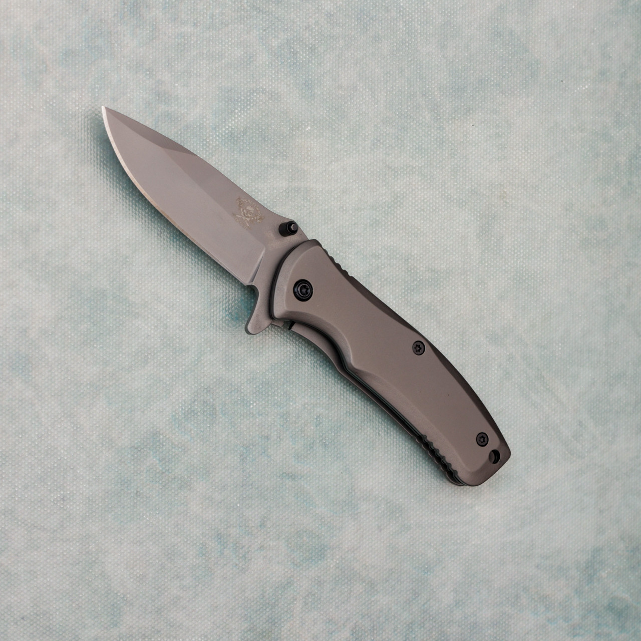 Skallywag Tactical Mini Jack Assisted Frame Lock Steel Handles Blasted ...