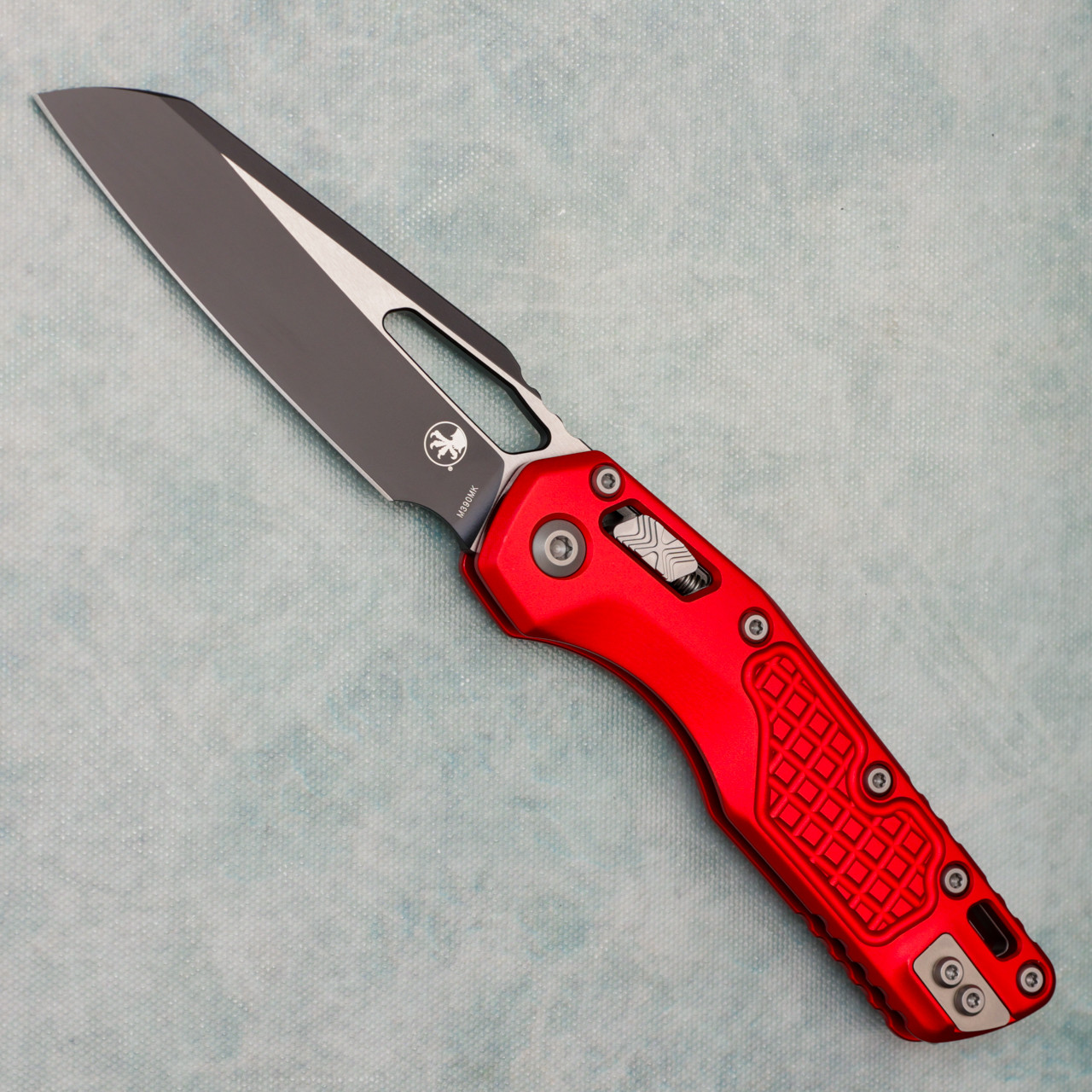 Microtech MSI RAM-LOK Frag Red Aluminum Handle Standard 210-1FRRD ...