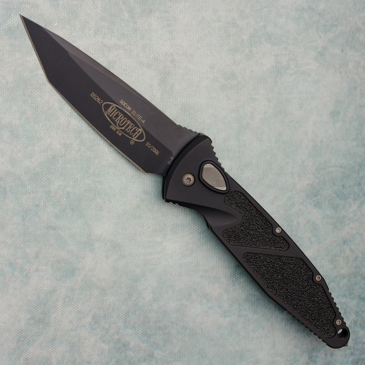 Microtech Socom Elite Auto T/E Black Standard Glass Breaker 300763-17 ...