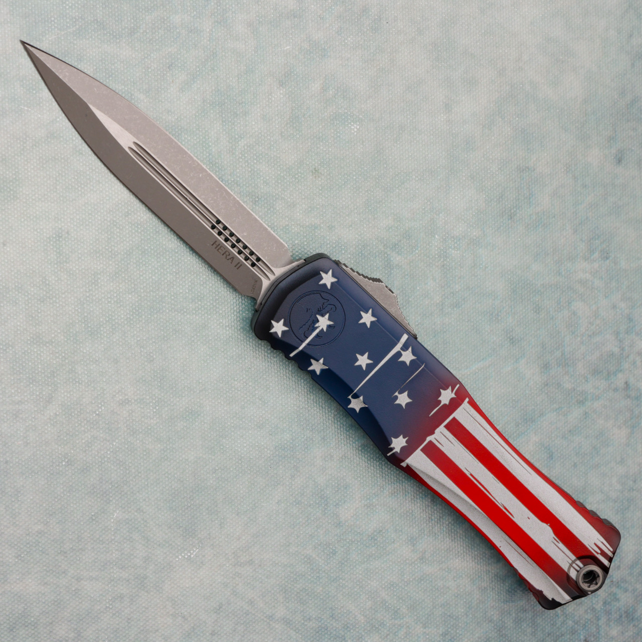 Microtech Hera II D/E Flag Apocalyptic Standard 1702-10APFLAGS ...