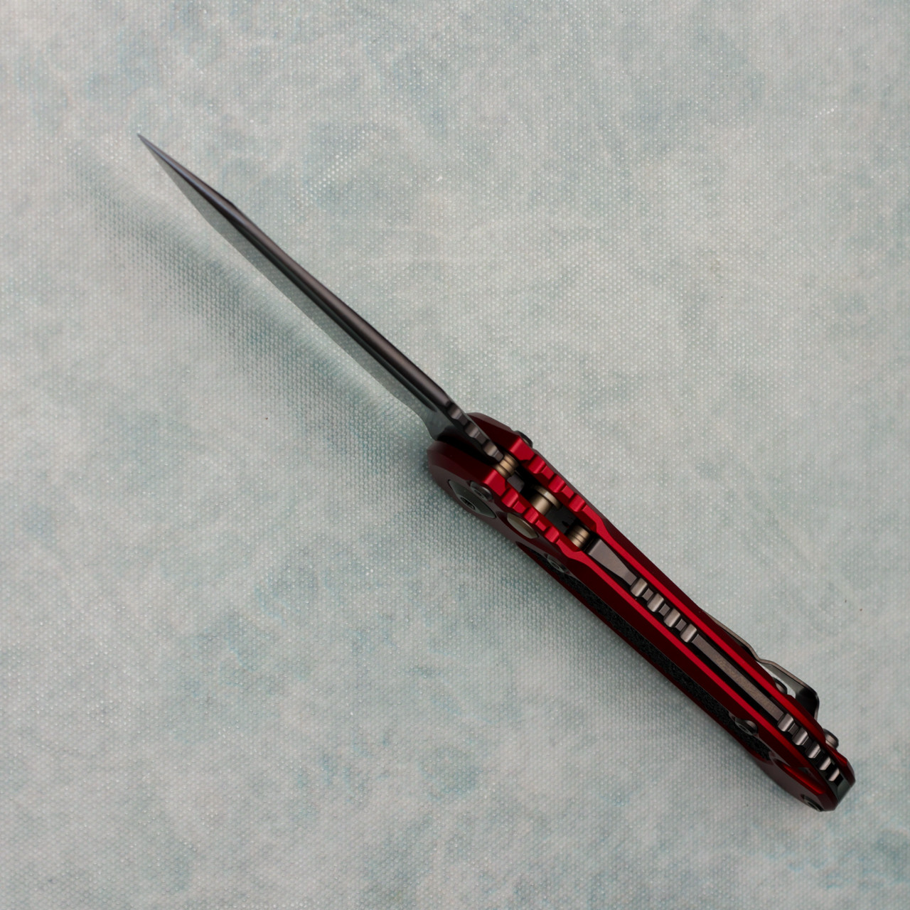 Microtech LUDT T/E Gen III Merlot DLC Standard DLC Hardware Signature ...