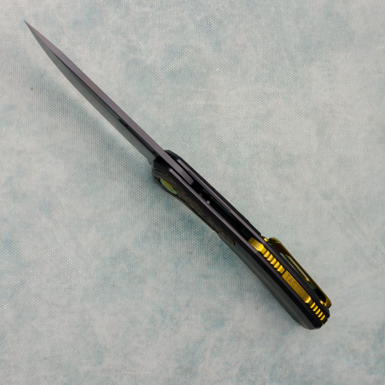 Tactile Knife Co. Archer Frame Lock DLC Titanium Handle w/ Dark Matter ...