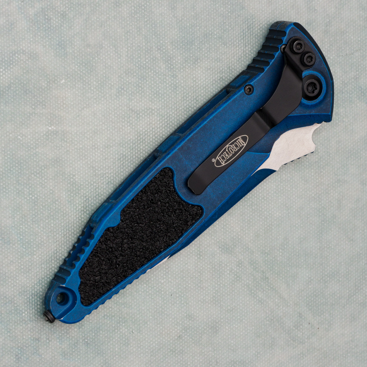 Microtech Socom Elite Auto S/E Weathered Blue Standard 160A-1WBL ...
