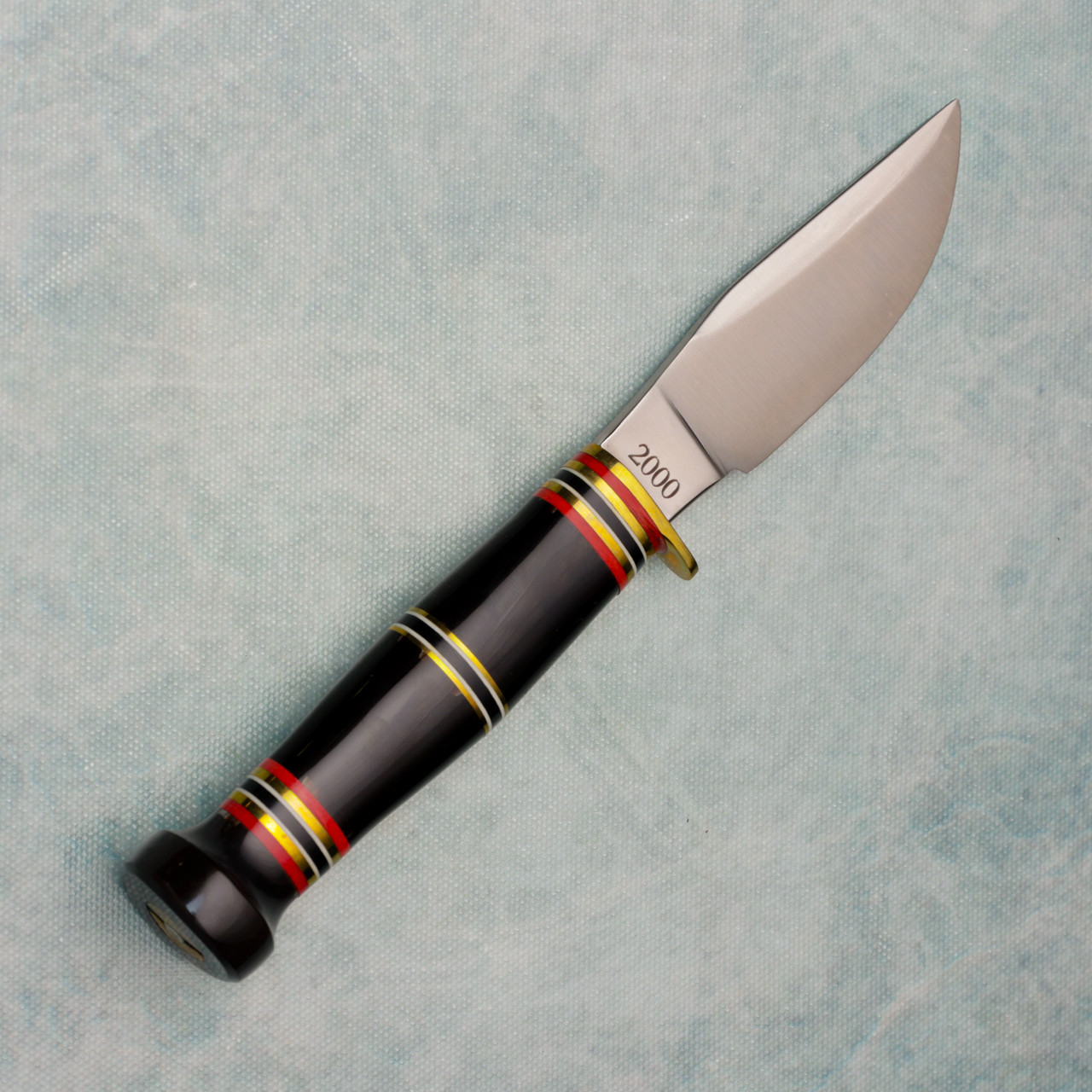 Marbles Trailcraft Fixed Blade Buffalo/Buffalo/Buffalo Handles Satin ...