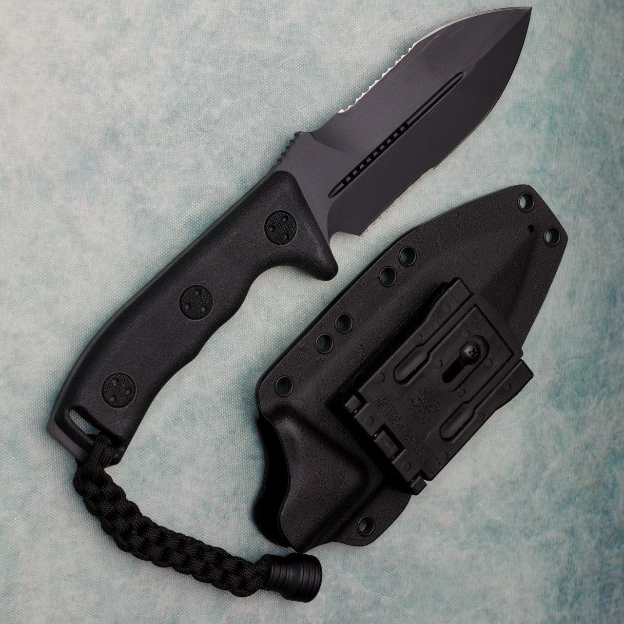 Microtech Crosshair D/E Black Tactical Serrated 103-2 (Pre-owned ...