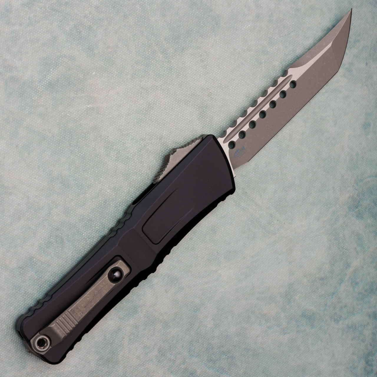Microtech Combat Troodon Gen III Hellhound Black Handle Apocalyptic ...