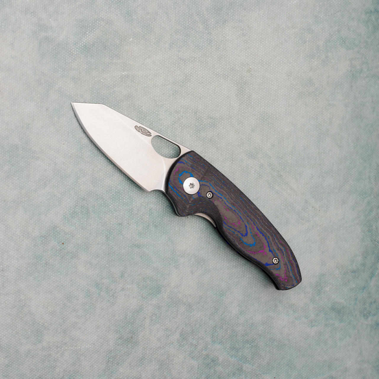 Three Rivers Manufacturing TRM Holier Nerd Liner Lock 3D Damtanium Camo ...