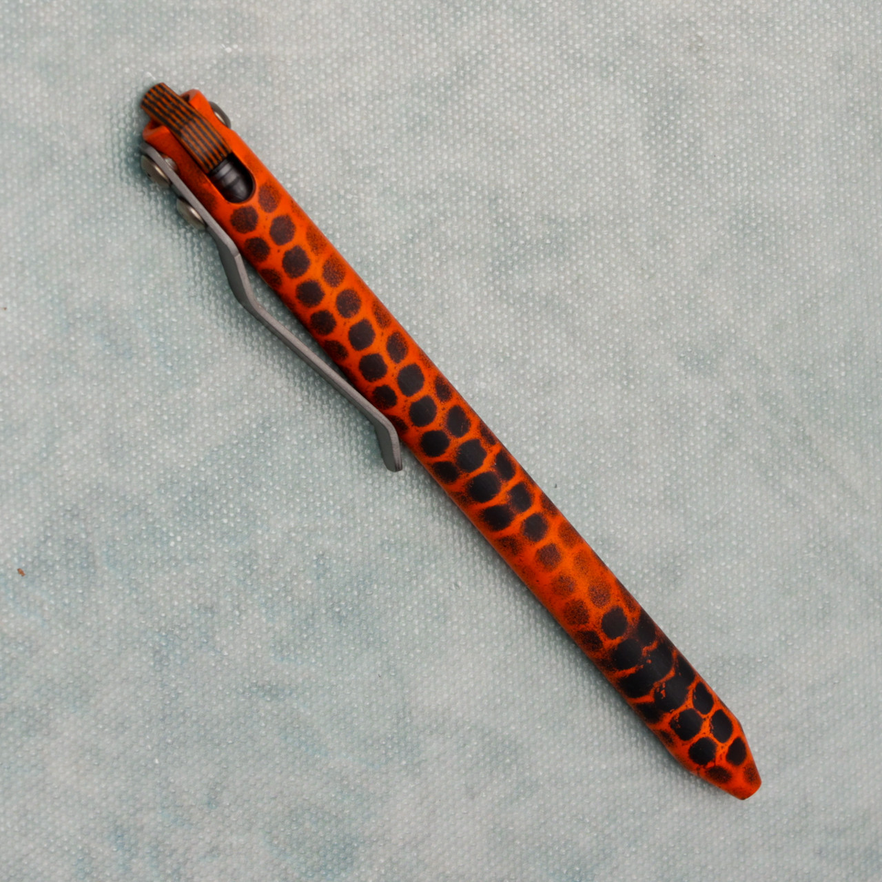 Maverick Customs Flipper Universal Pen Black/Orange Cerakote Aluminum ...