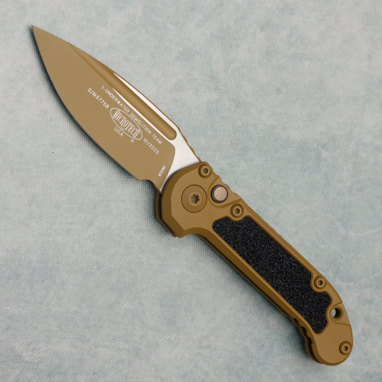 Microtech LUDT S/E Gen III Cerakote RAL-8000 Standard 1135-1CRA ...