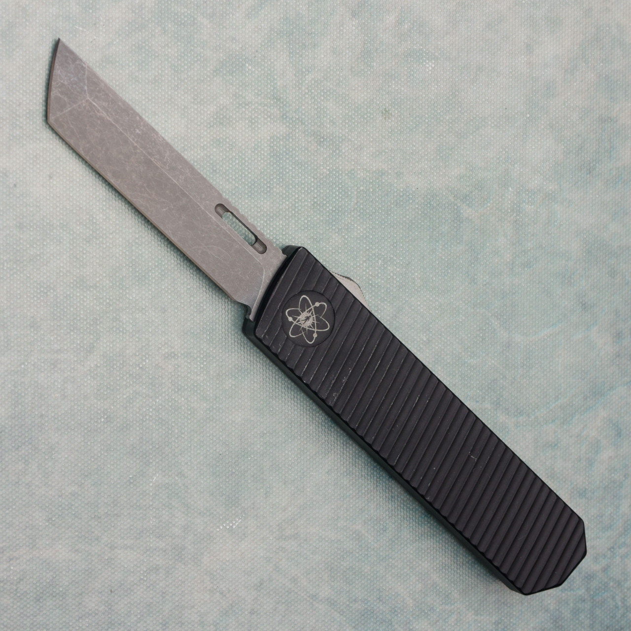 EMPEDC Pulse OTF Black Handle Battleworn Tanto Blade (Pre-owned ...