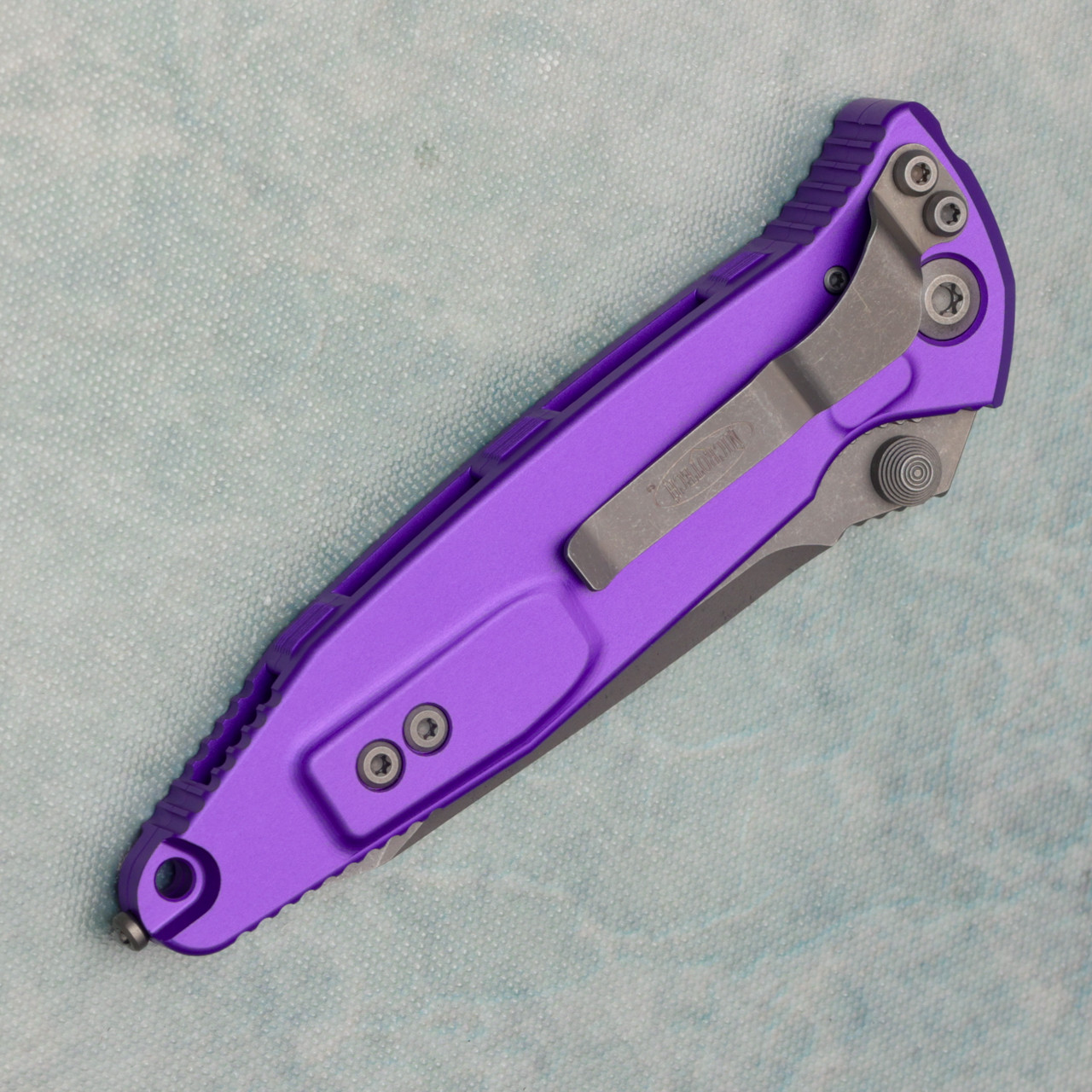 Microtech Socom Elite Manual T/E Purple Apocalyptic Standard 161-10APPU ...
