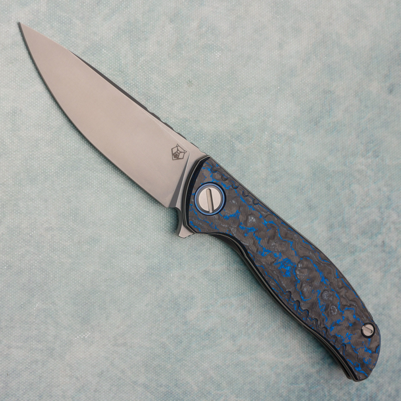 Shirogorov F3 Liner Lock Glacier TechnoCarbo Handle Stonewash MagnaCut ...