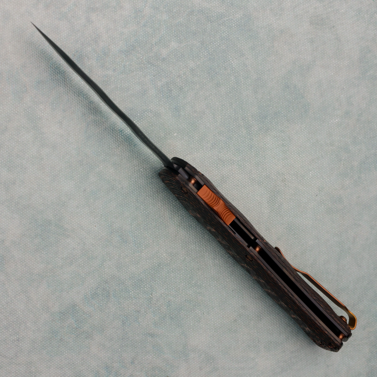 Benchmade Autocrat OTF Auto D/E Snakeskin Copper Fatcarbon Handle ...