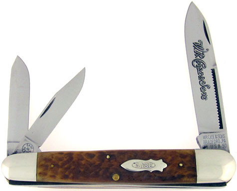 Case XX Jumbo Split Back Whittler Brown Bone 6391 | American Edge Knives