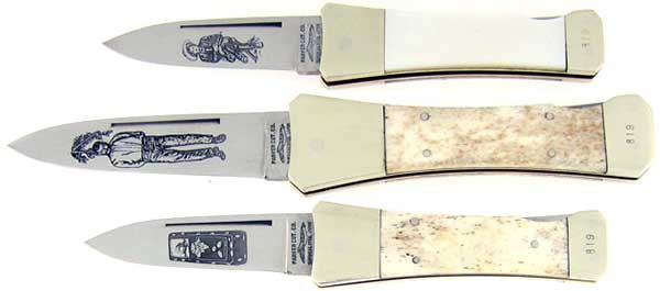 Parker Cutlery Co. Knife The Clantons Gunfighters Series II Dagger Lock ...