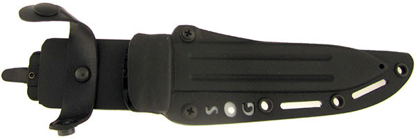 SOG Daggert I Black TiNi Serrated D25T | American Edge Knives