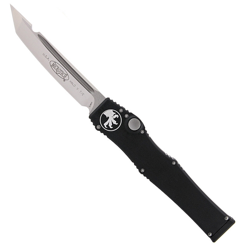 Microtech Halo V T/E Satin Standard 150-4 | American Edge Knives
