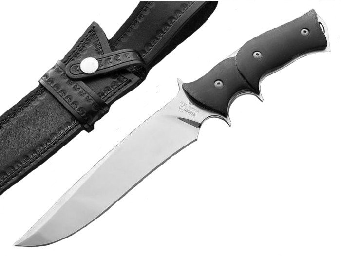 Boker Plus Collection 2010 Fighting Knife Black Micarta 02BO2010 ...