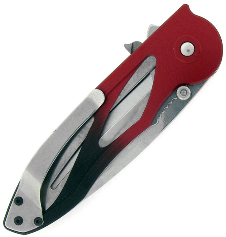 Buck Tempest Assisted Liner Lock Red 295-RD | American Edge Knives