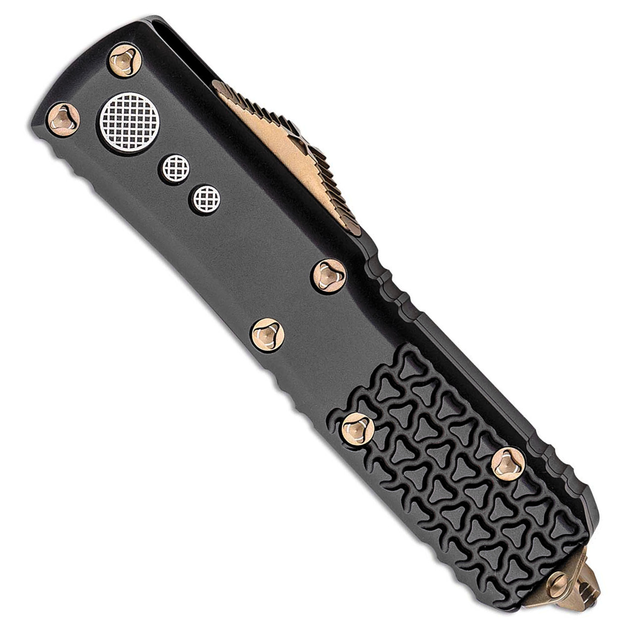 Microtech UTX-85 D/E Jedi Master Green Standard Signature Series 232 ...