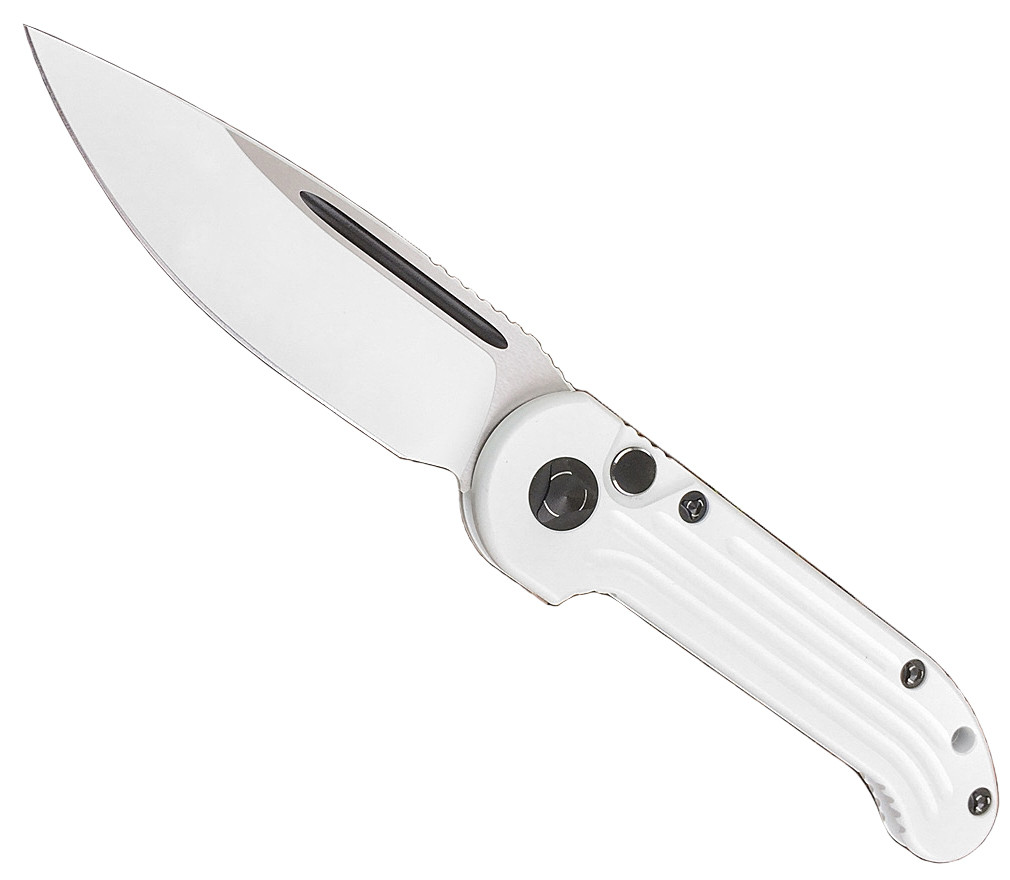 Microtech LUDT Auto Stormtrooper White Standard 135-1ST | American Edge ...