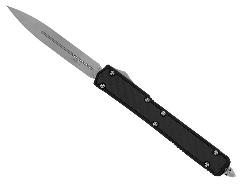Microtech Makora II D/E Bead Blast Standard 106-7 | American Edge Knives