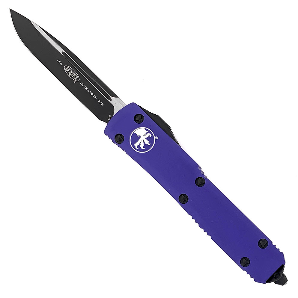 Microtech Ultratech S/E Purple Black Standard 121-1PU | American Edge ...