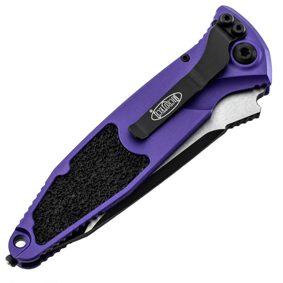 Microtech Socom Elite Auto T/E Purple Black Standard 161A-1PU ...