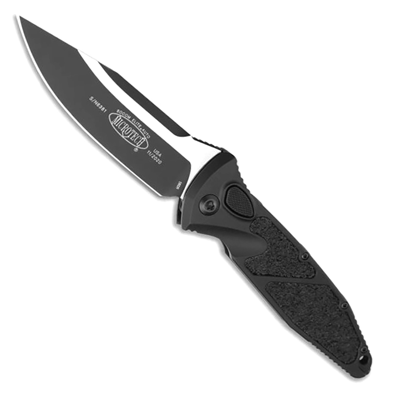 Microtech Socom Elite Auto Se Black Tactical Standard 160a 1t