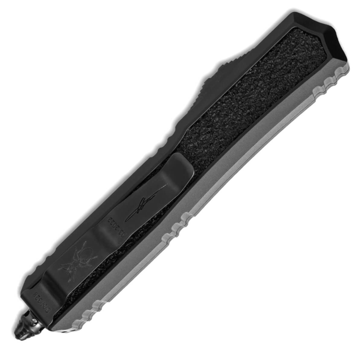 Microtech Makora D/E Shadow DLC Blade DLC Hardware Signature Series 206 ...
