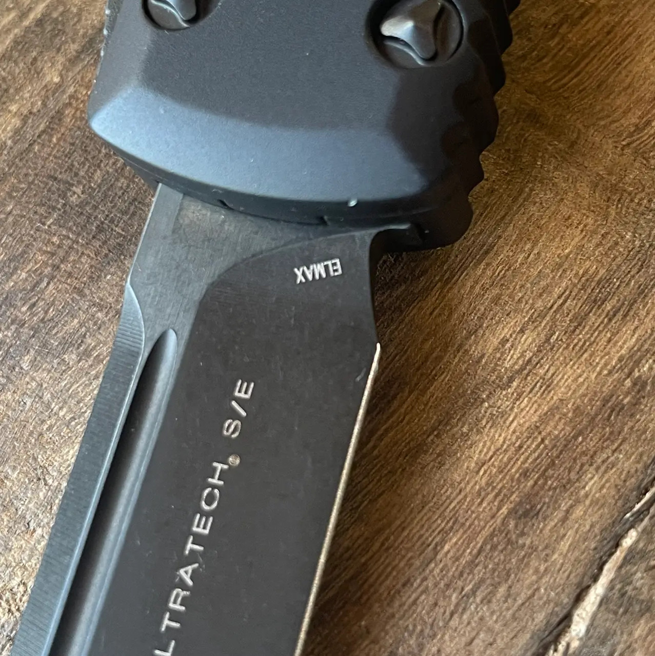 Microtech Ultratech S/E DLC Tactical Standard 121-1DLCT | American Edge ...