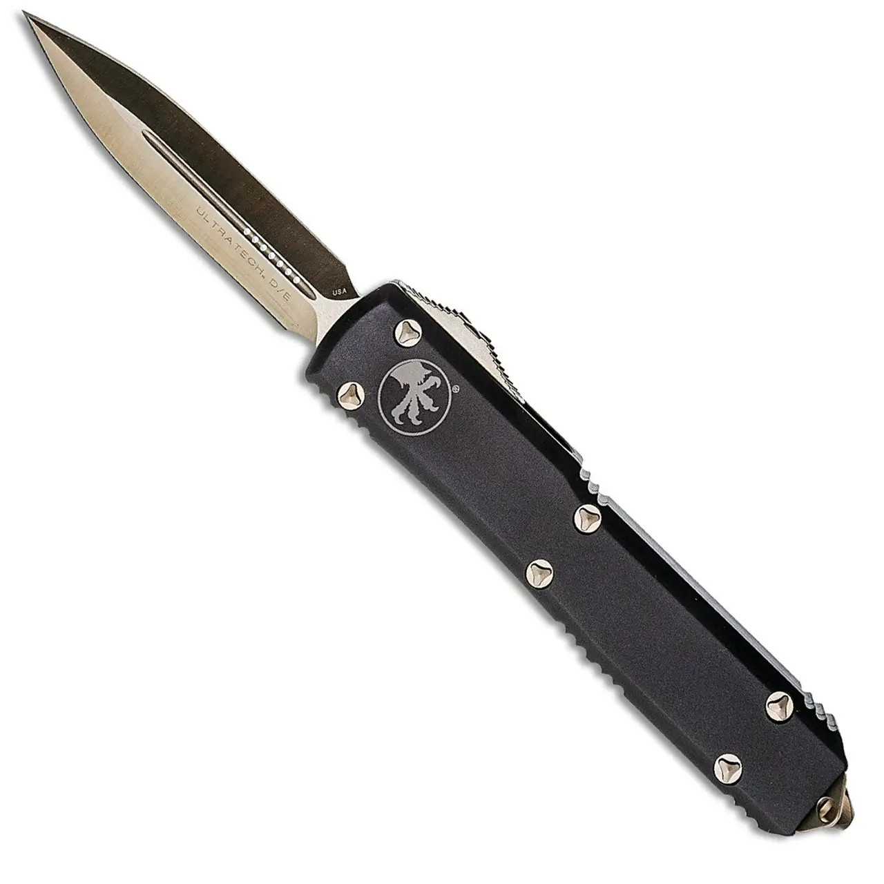 Microtech Ultratech D/E Bronzed Standard 122-13 | American Edge Knives