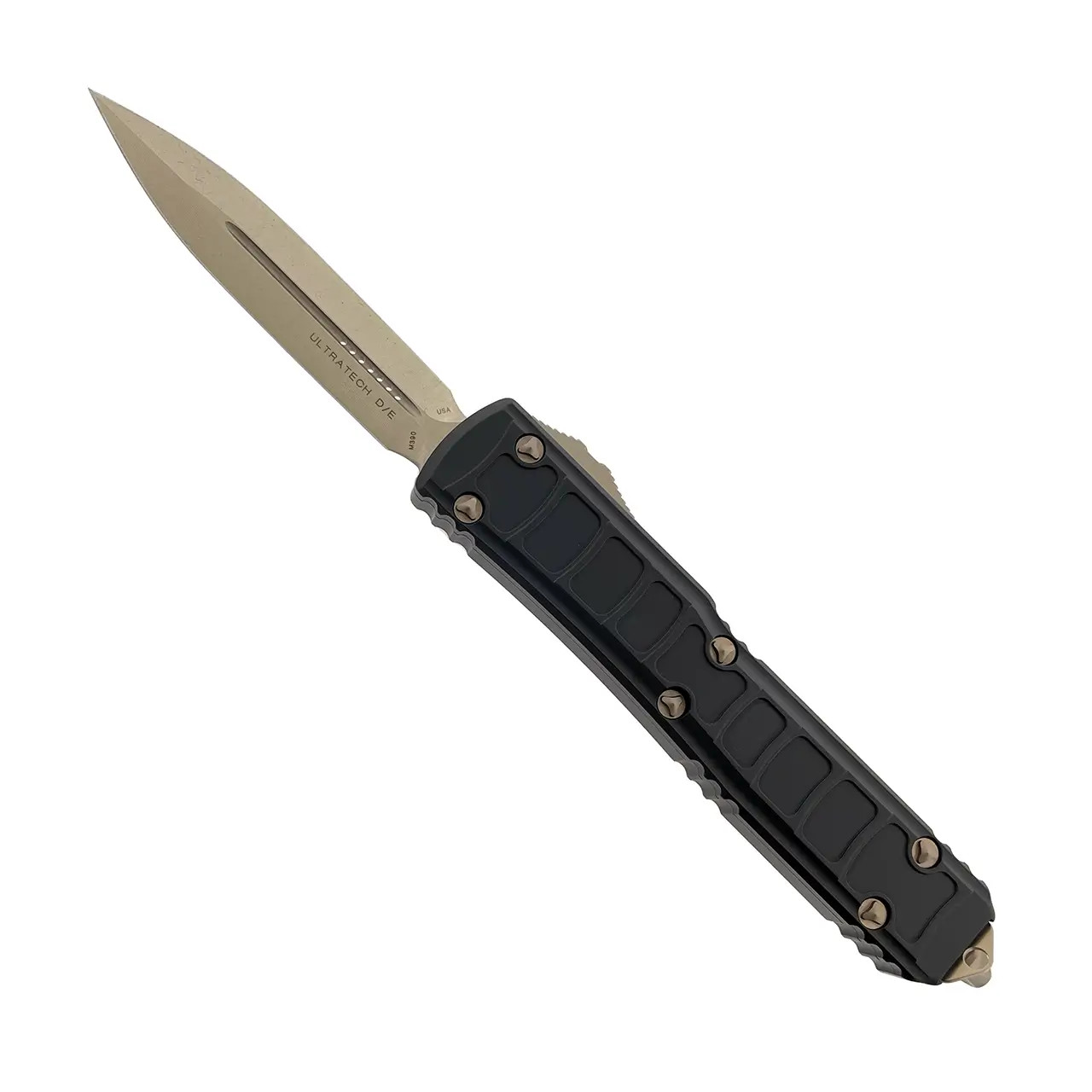 Microtech Ultratech II D/E Bronzed Standard Signature Series 122II-13S ...