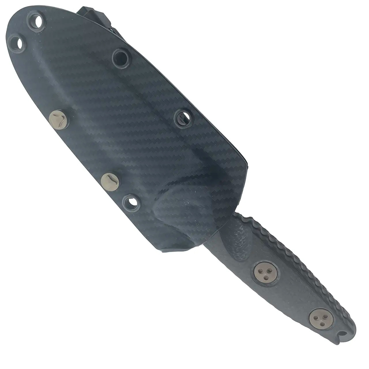 Microtech Socom Alpha Mini S/E Carbon Fiber Handle DLC Standard Blade ...