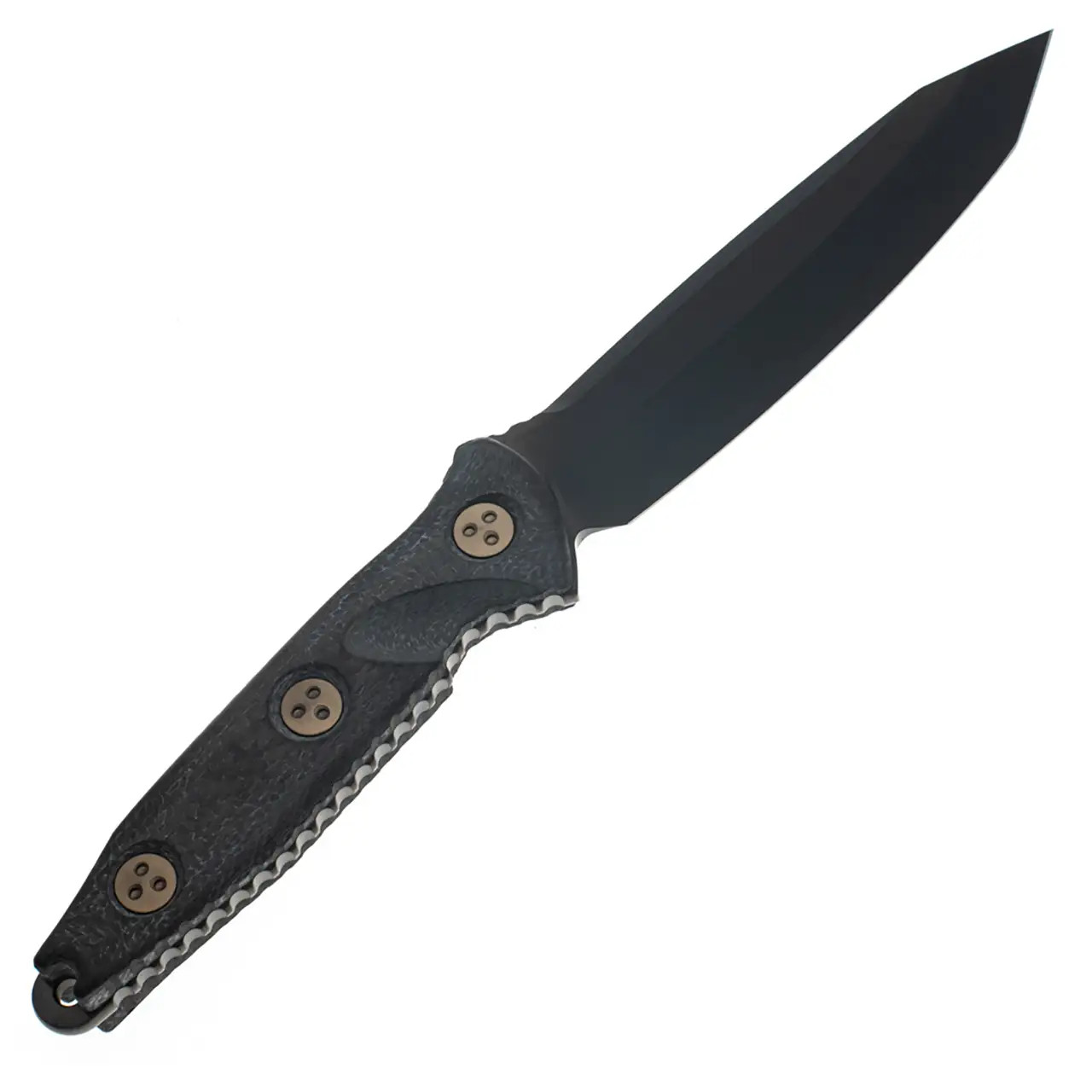 Microtech Socom Alpha Te Carbon Fiber Dlc Standard Blade Signature