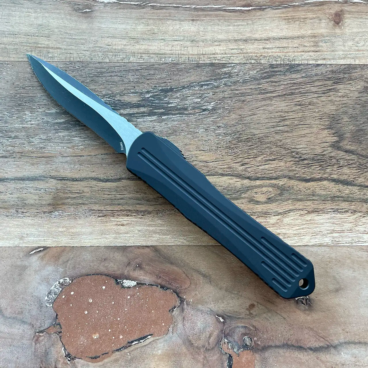 Heretic Knives Manticore S Recurve Black Battleworn Black H025 8a