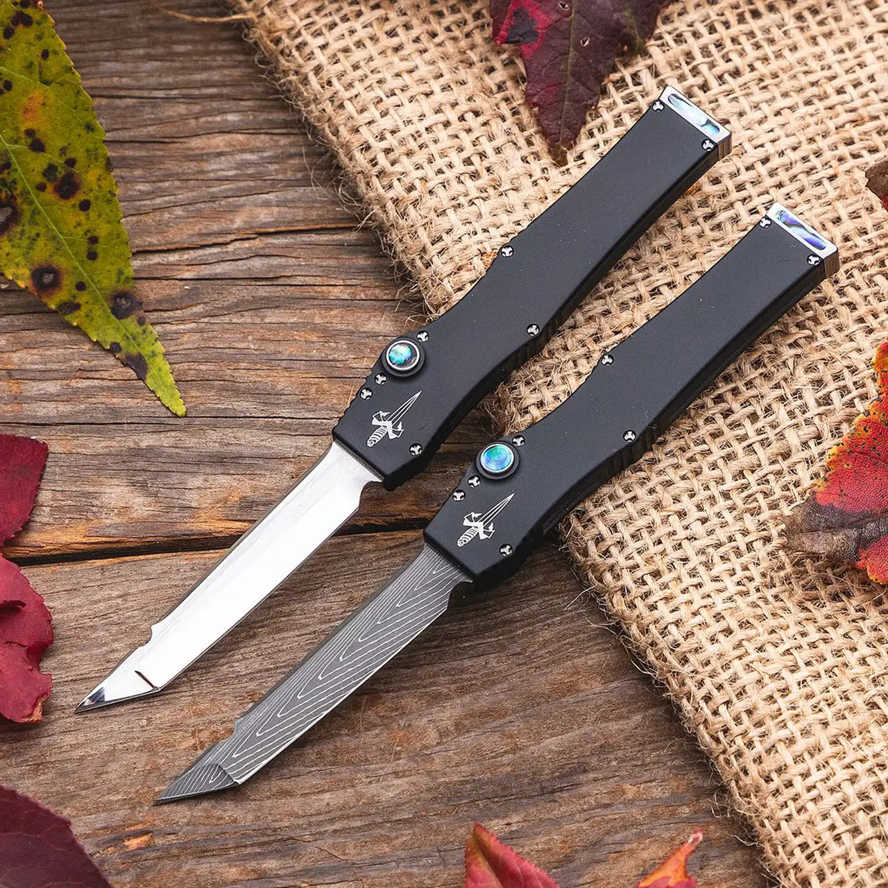 Marfione Custom Halo III Mini Set Black Handles Mirror Polish and Vegas ...