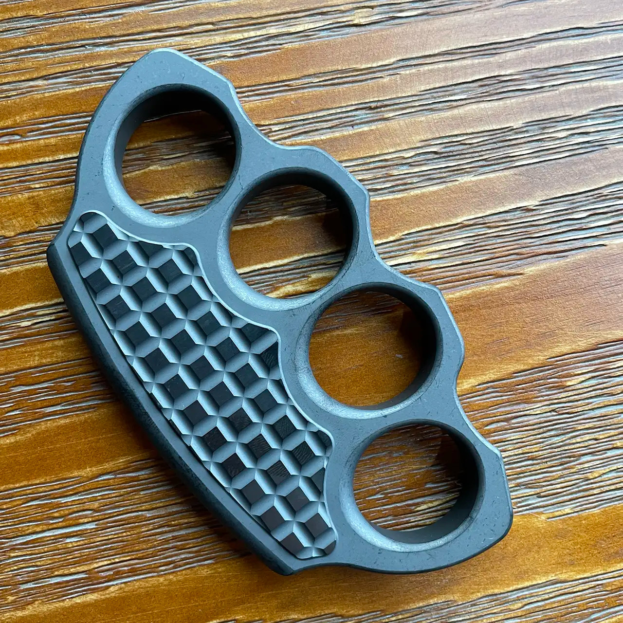 Marfione Custom Hand Tank DLC Two Tone Apocalyptic Titanium Four Finger ...