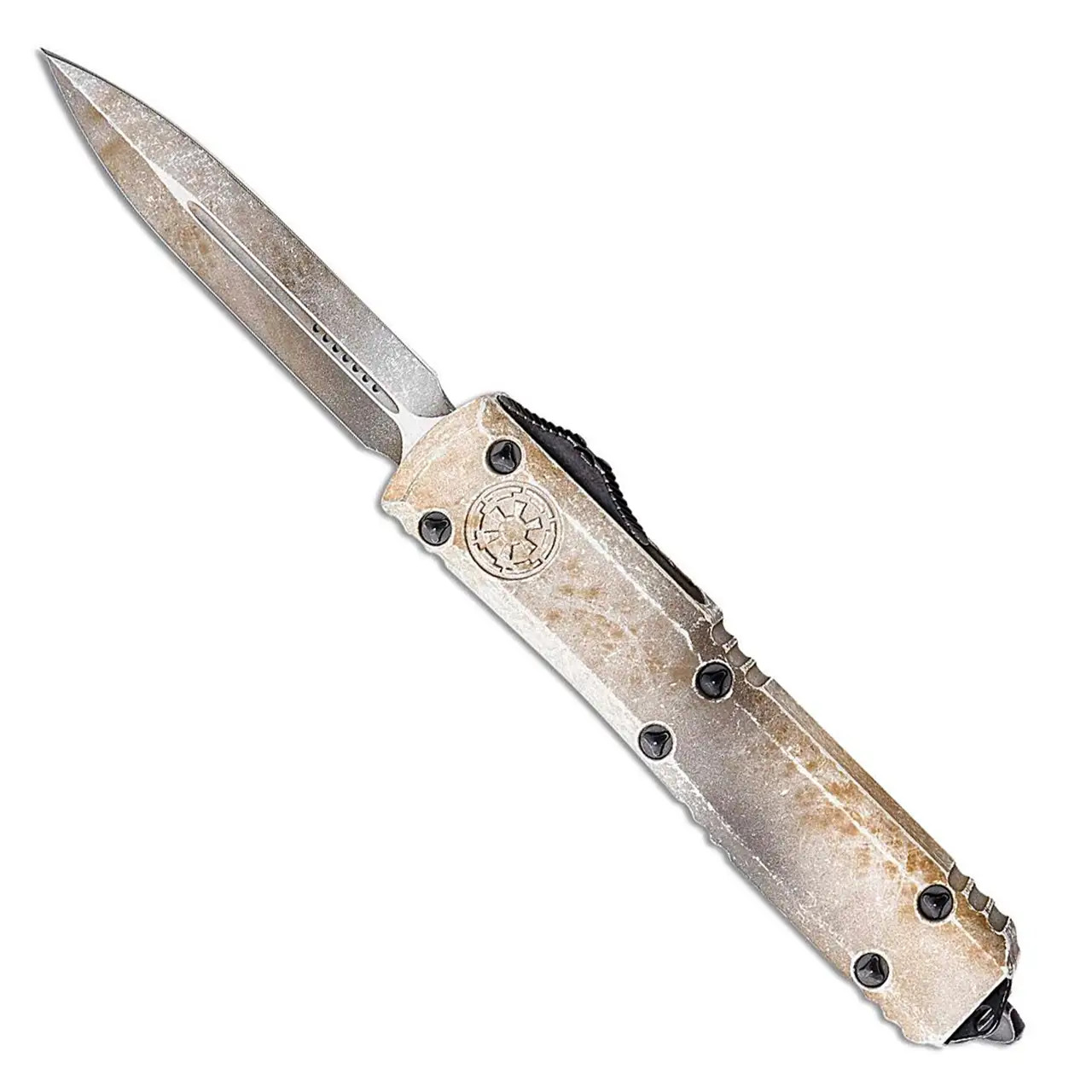 Microtech Ultratech D/E Sandtrooper Deep Engraved Standard 122-1SAD ...