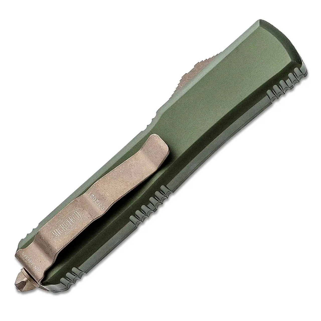 Microtech Ultratech Se Od Green Bronzed Apocalyptic Standard 121