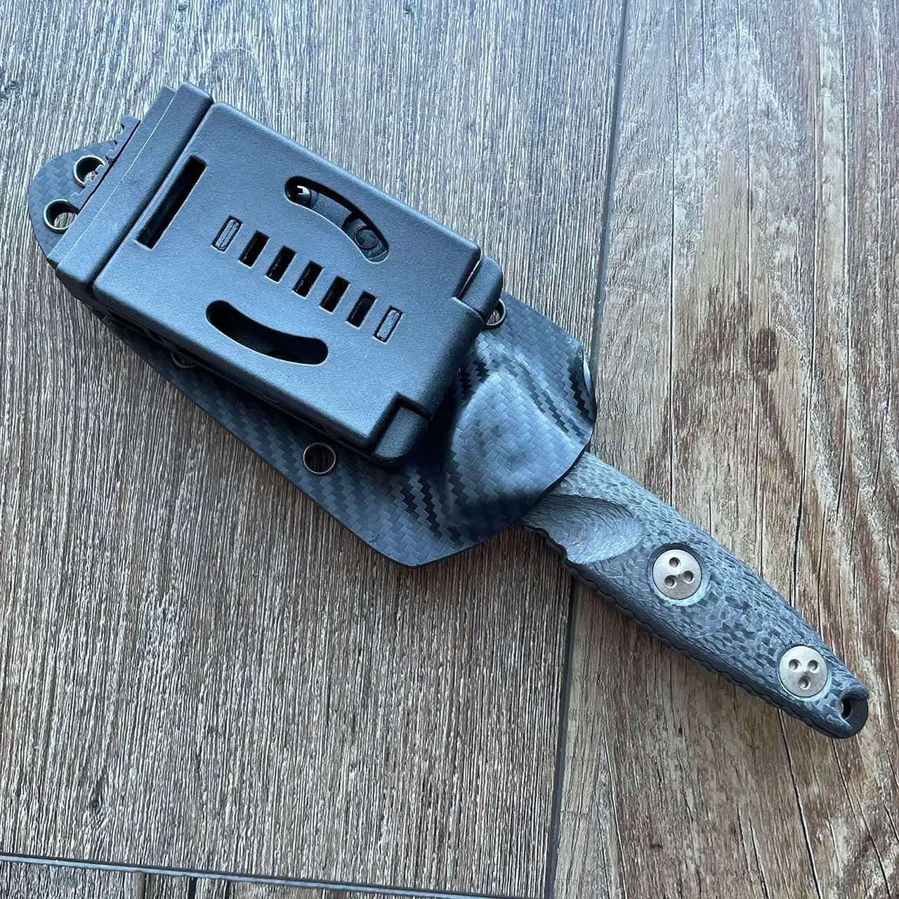 Microtech Socom Alpha Mini Warcom Carbon Fiber Dlc Standard Signature
