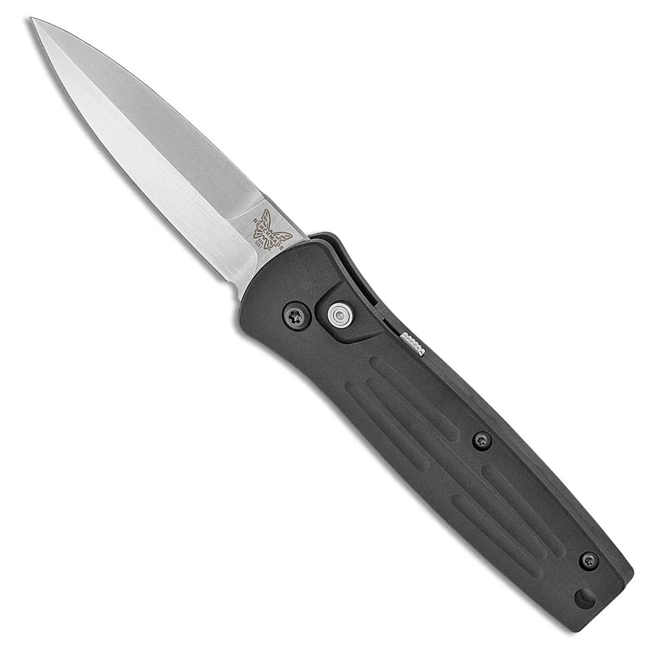 Benchmade Stimulus Auto Black Aluminum Handle Satin Blade 3551 ...
