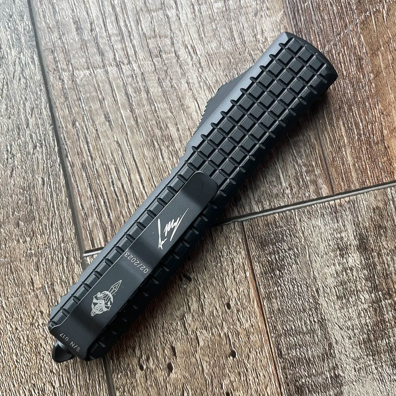 Microtech Ultratech Hellhound Razor Frag Tactical Standard Signature ...